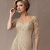 FAWN Formal Couture Dress | Chiffon & Lace | Mother of the Bride – Lula ...