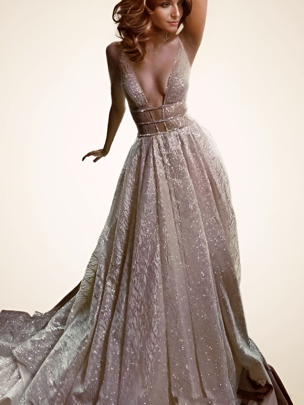 FRANKIE Formal Dress | Sexy Glitter Tulle Evening Gown – Lula Bridal