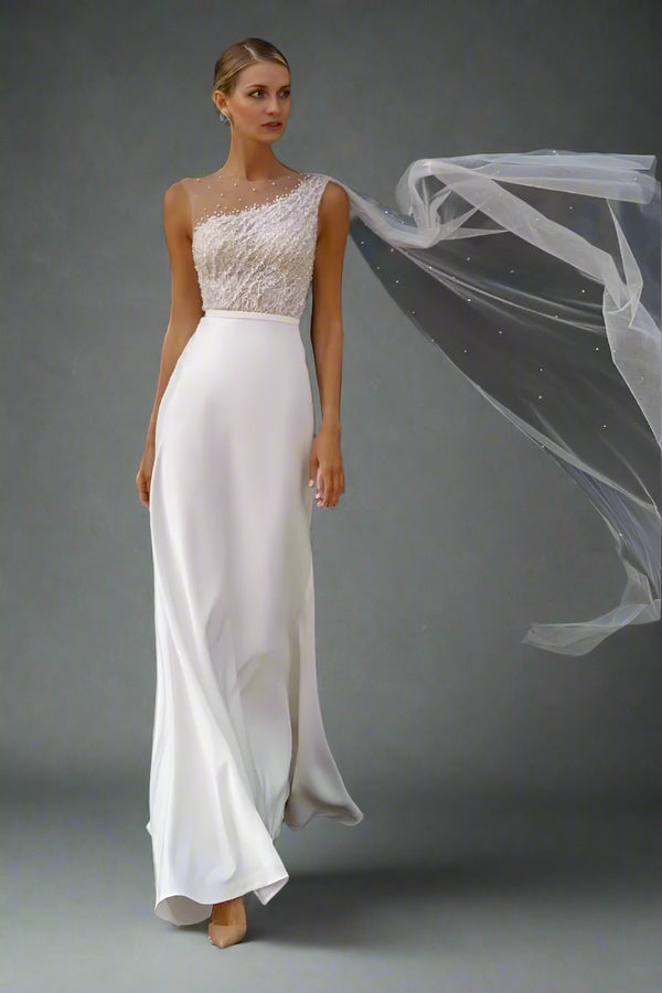 GENESIS Wedding Dress | Sparkling Boho Mermaid Gown – Lula Bridal