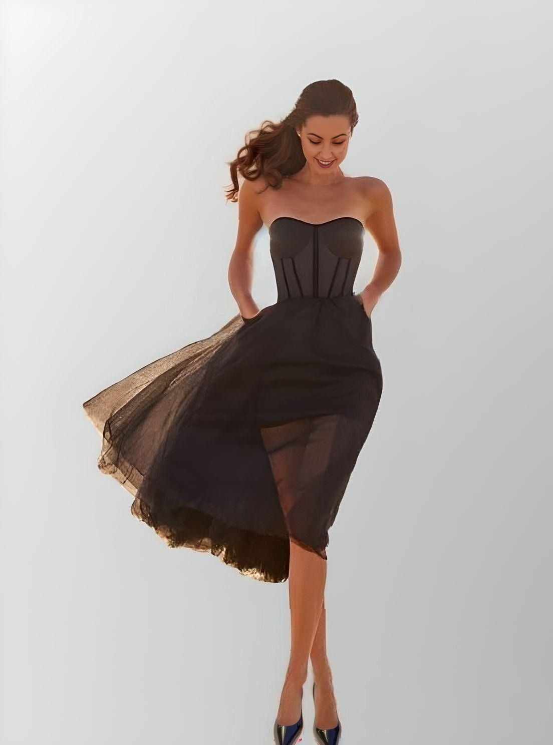 LULA Bridal - VANESSA Formal Couture Dress | Short Prom Party – Lula Bridal