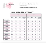 KIRA Girl Dress | Elegant Off-Shoulder Flower Girl Gown – Lula Bridal